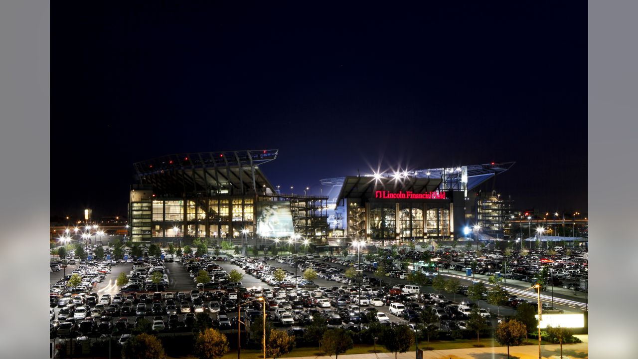 Nfl Football Stadium At Night