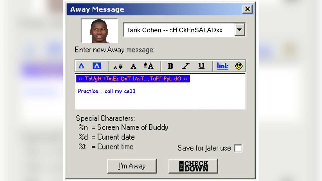 Aim Chat Box