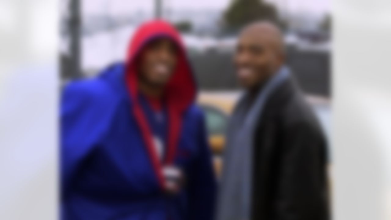 Ronde and Tiki Barber through the years