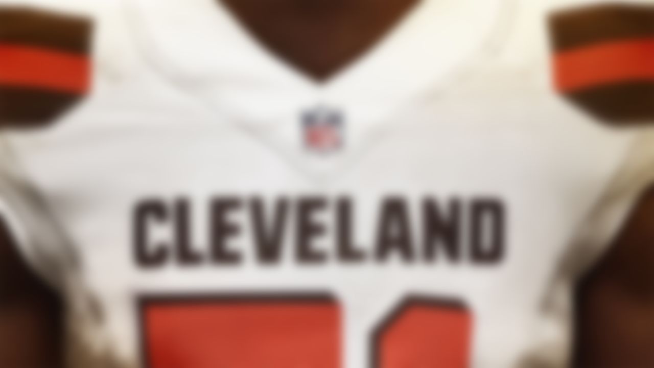 The Cleveland Browns unveil their new uniforms