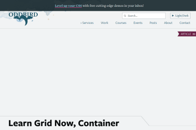 Josh W. Comeau: Full-Bleed Layout Using CSS Grid - Nicolas Hoizey
