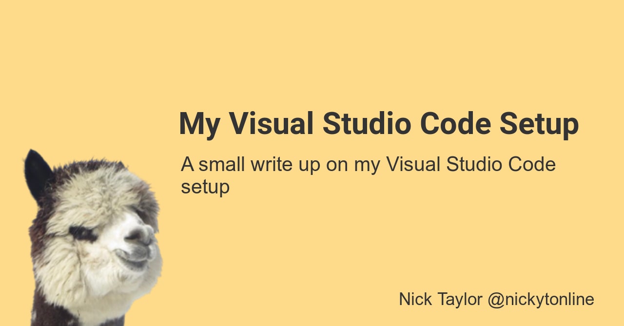 My Visual Studio Code Setup - Just Some Dev My Visual Studio Code Setup - Just Some Dev