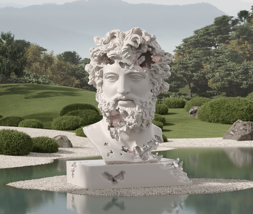 Eroding and Reforming Digital Sculptures by Daniel Arsham | Collection ...