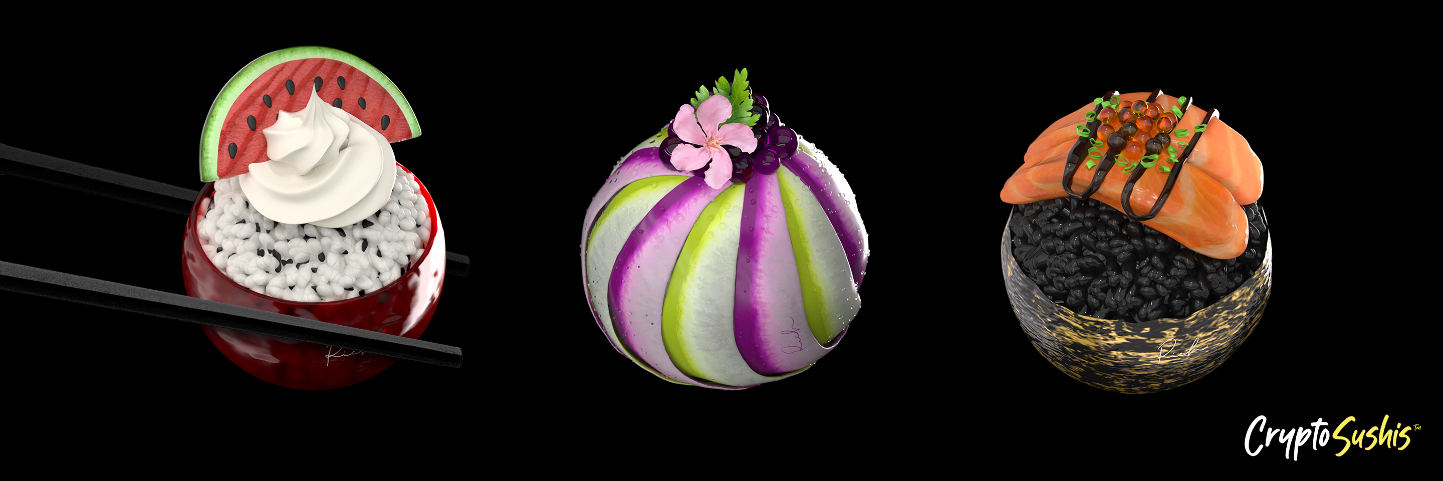 CryptoSushis - Temari Drop II