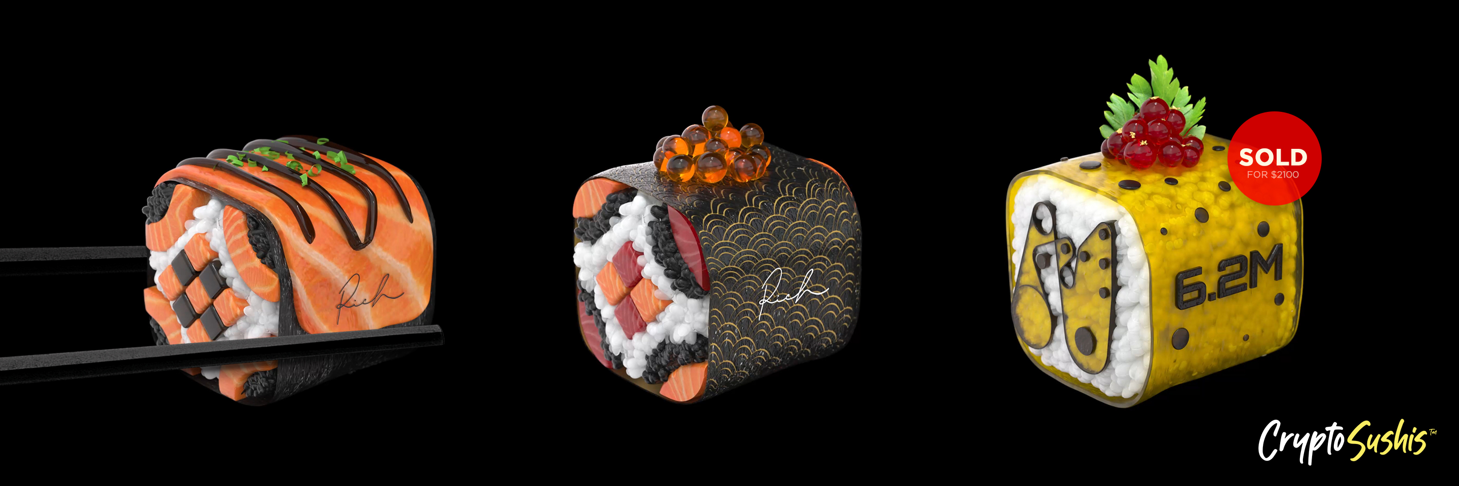 CryptoSushis - Mosaic Sushi Drop II