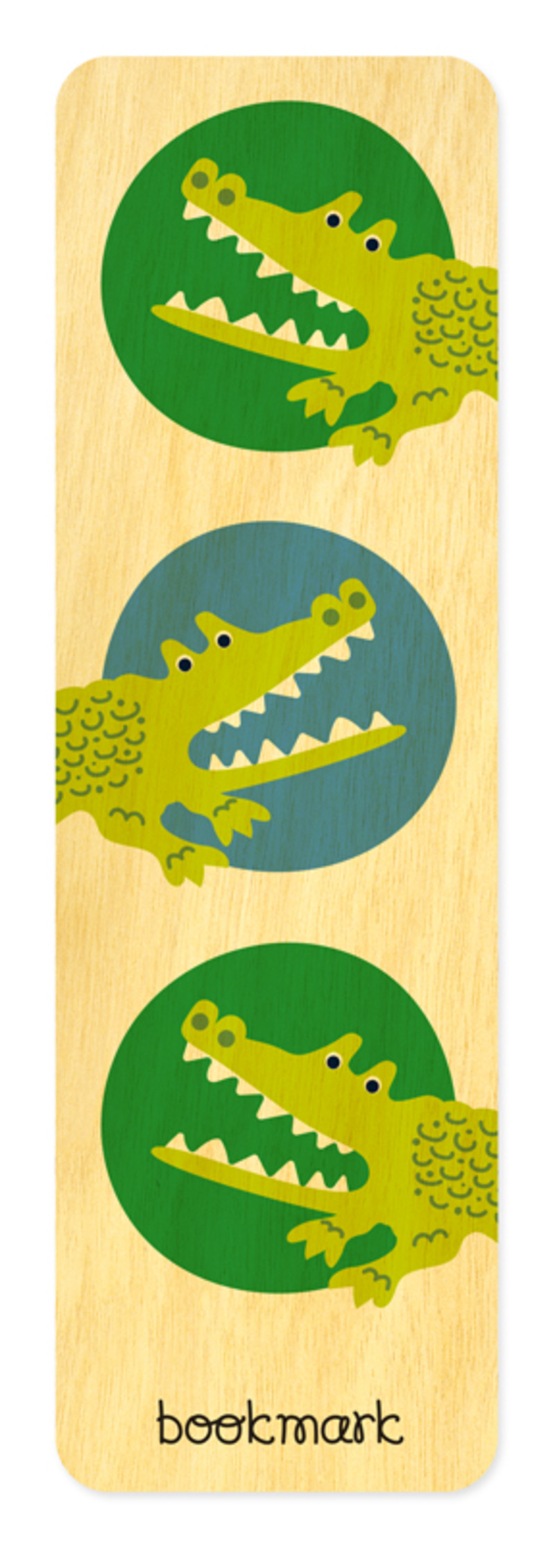 Alligator • Bookmark ‹ Desk « Night Owl Paper Goods — Stationery & Wood ...