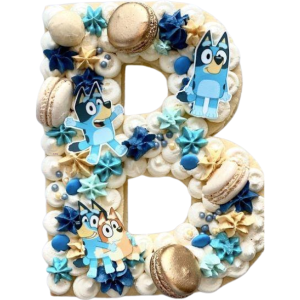 Letter B Shaped Cake | Nigwa