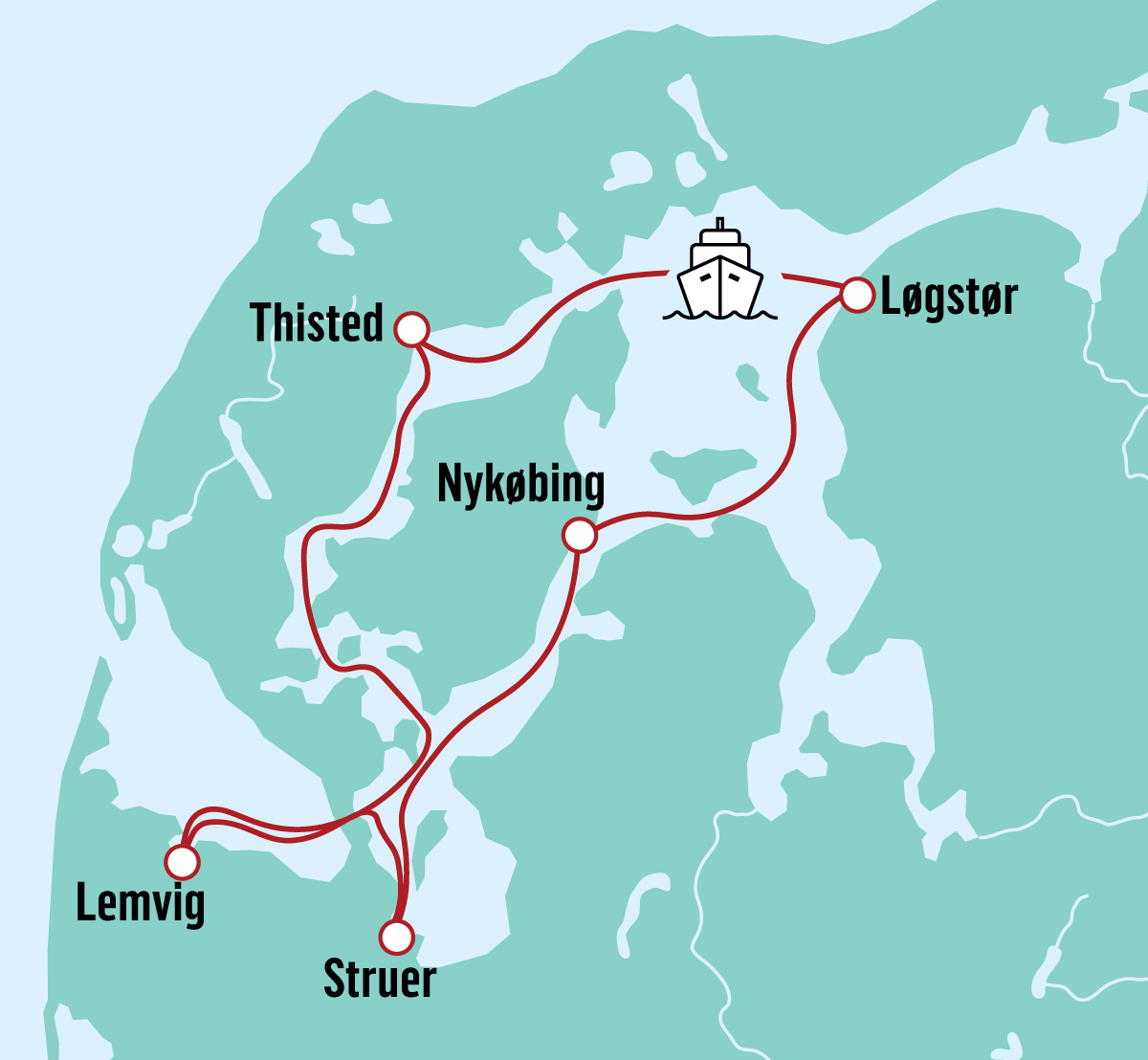 Krydstogt i Limfjorden med skonnerten Maja