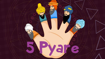 Watch 5 Pyare by Khalsa Cubs on Nishaani