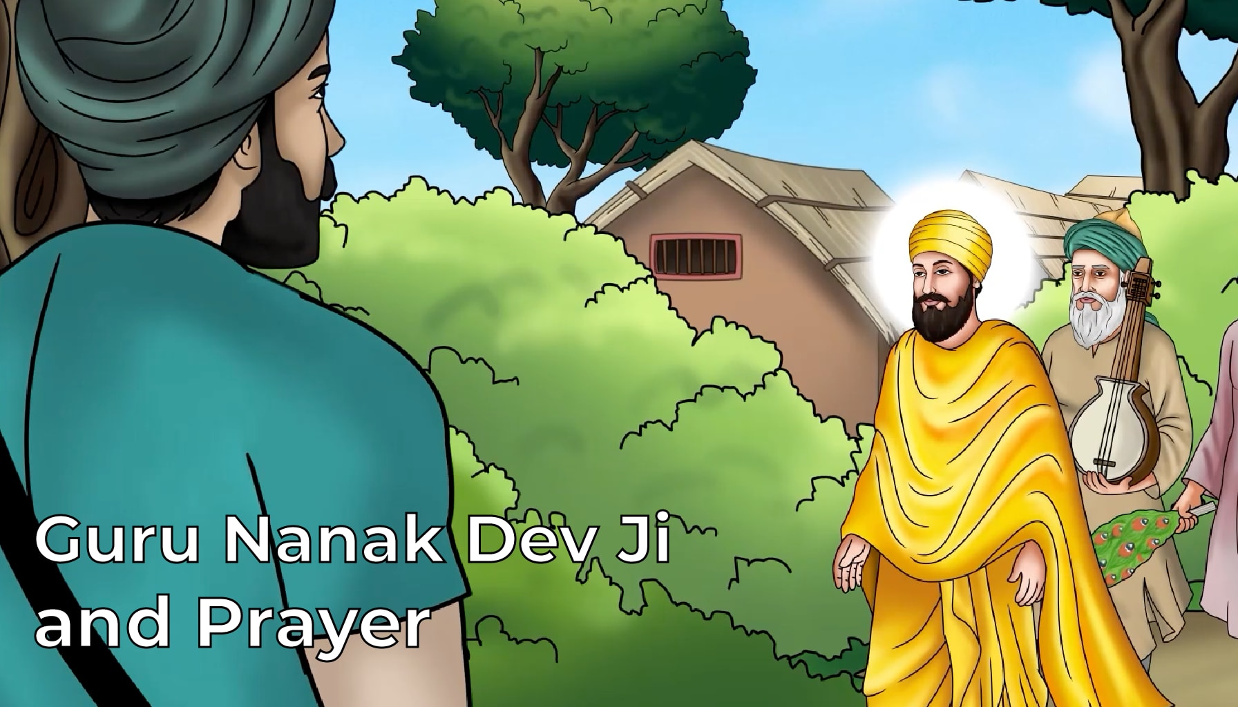Watch Guru Nanak Dev Ji & Prayer by SikhNet on Nishaani