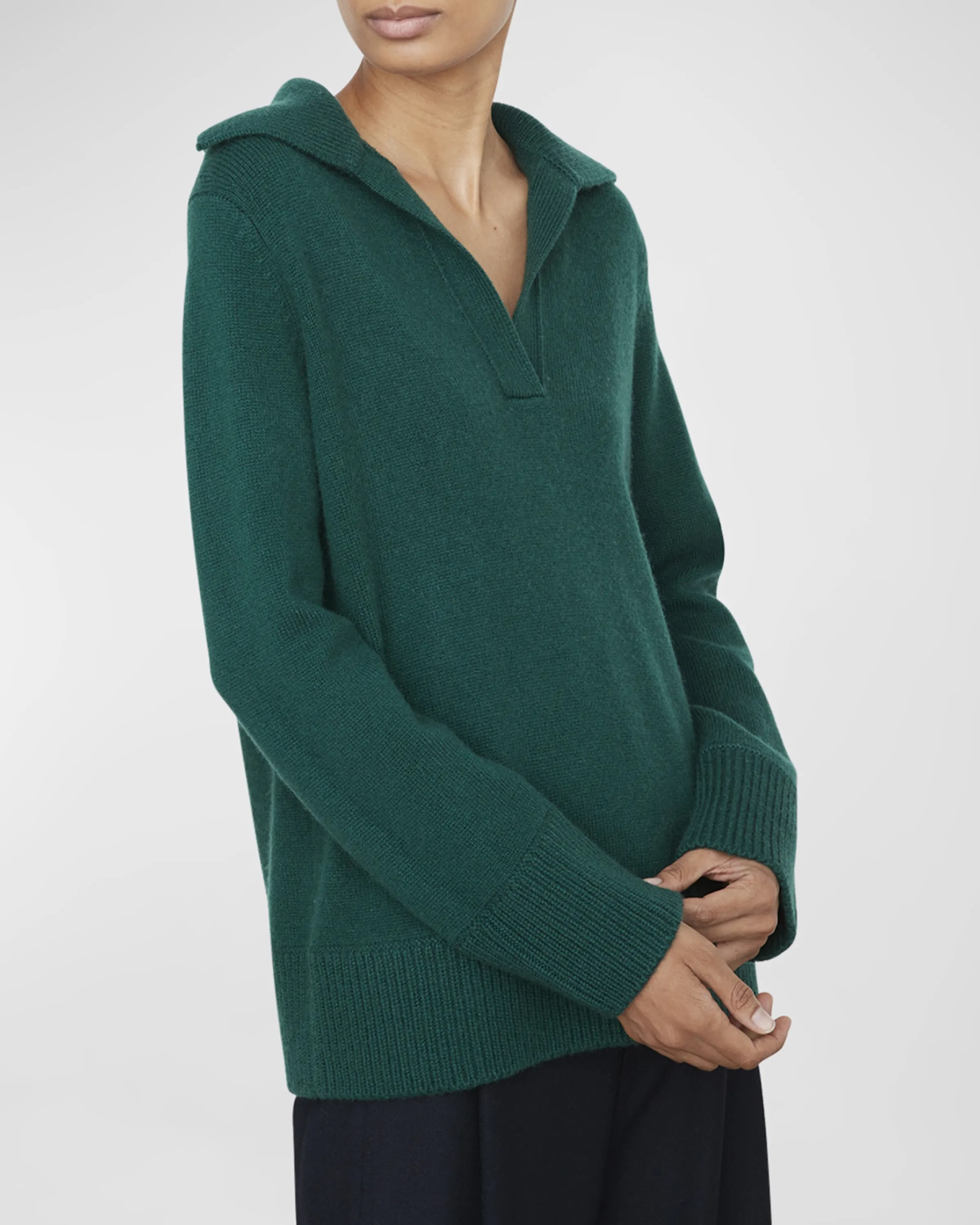 How To Style Collared Sweaters