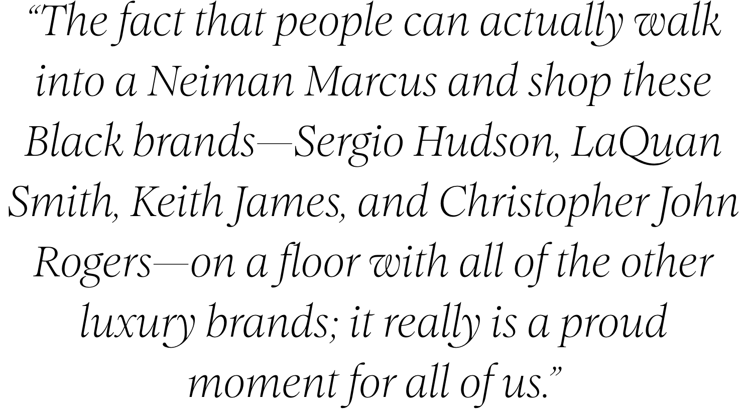 Black History Month: Spotlight on Brandice Daniel | Neiman Marcus