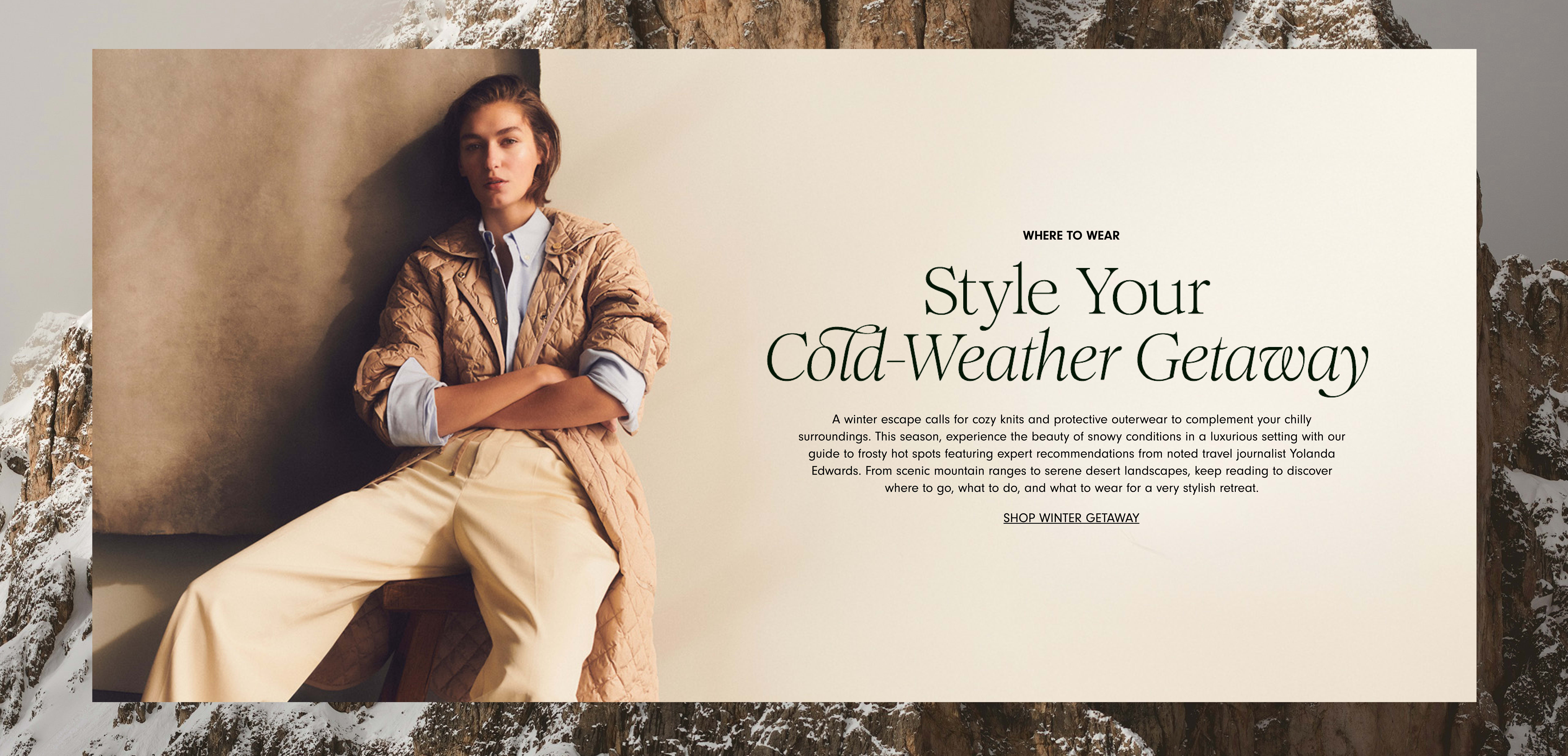 What to Wear to a Cold-Weather Getaway | Neiman Marcus