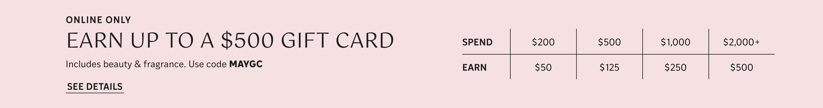 Gift Card Event | Beauty | Neiman Marcus