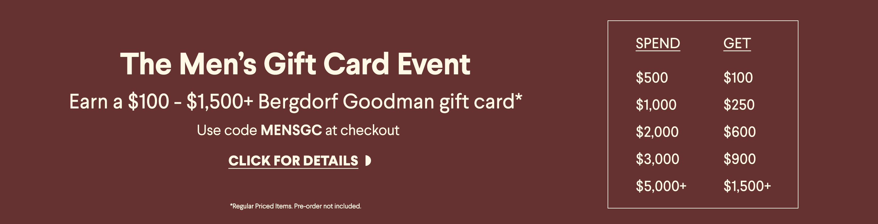 Work at Bergdorf Goodman