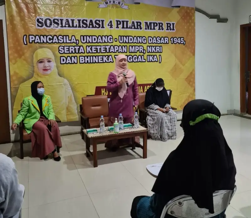 HJ.Endang Maria Astuti : Empat Pilar Kebangsaan harus ditanamkan dalam pikiran dan perbuatan ...