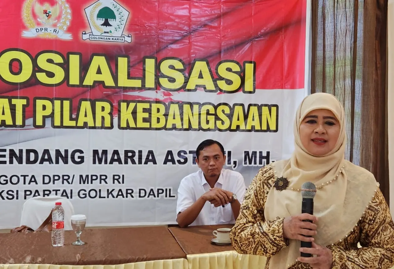 Hj. Endang Maria Astuti, Mengelar Sosialisasi 4 Pilar : Generasi Penerus Bangsa Harus Menjaga ...