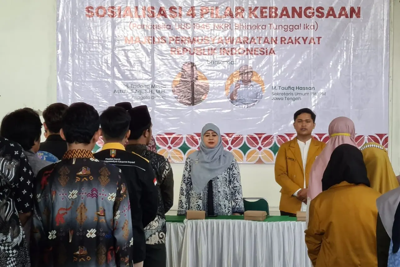 Endang Maria Astuti Melaksanakan Sosialisasi Empat Pilar Kebangsaan, Tanamkan Nilai-Nilai ...