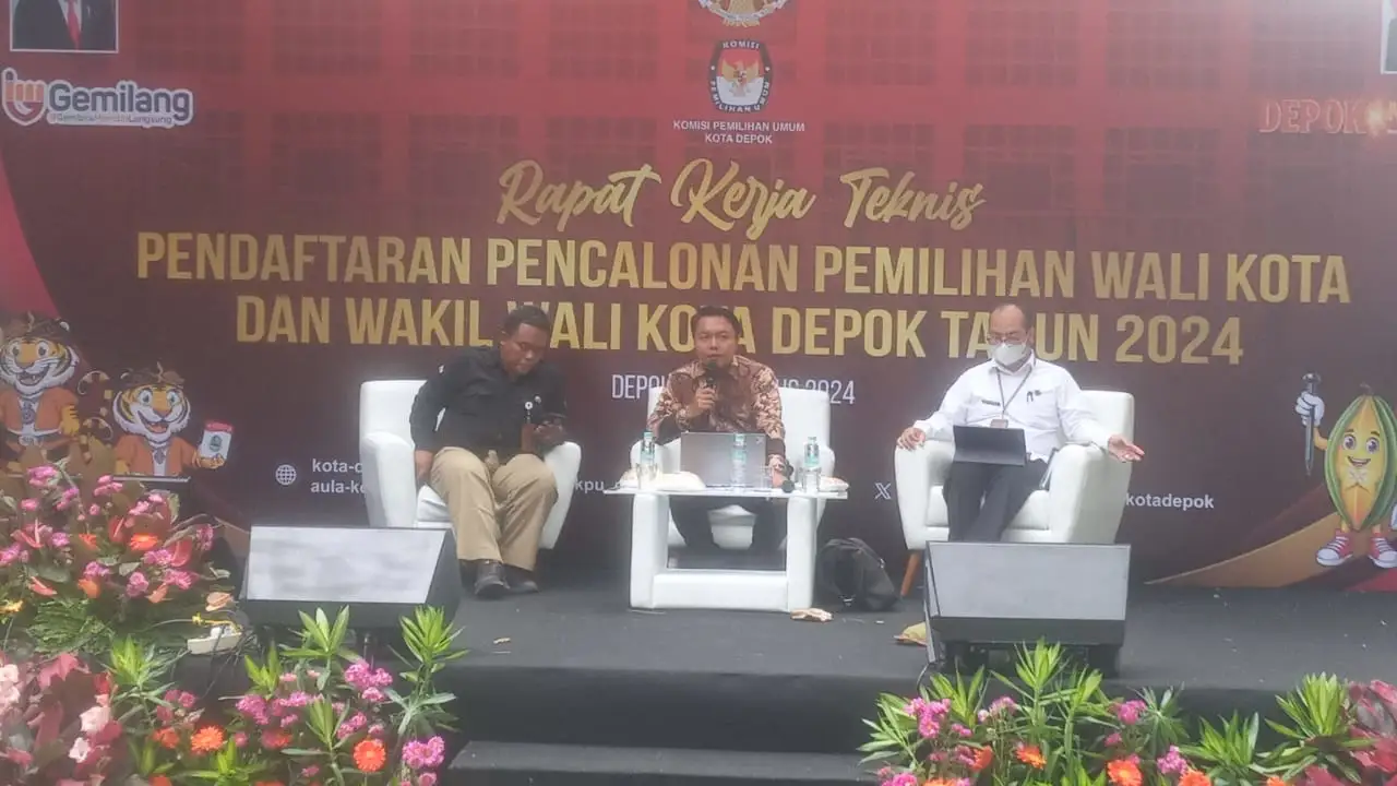 KPU Kota Depok Gelar Rapat Kerja Teknis Pendaftaran Calon Peserta ...