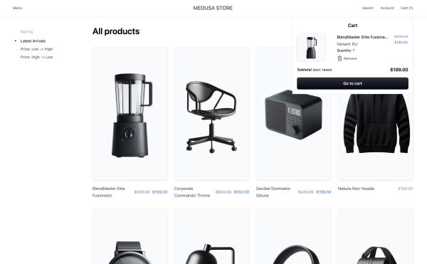 Experience Medusa Cloud – Powerful E‑commerce Hosting in Minutes