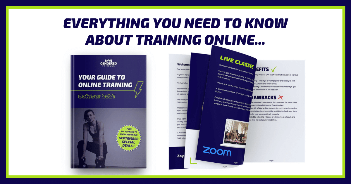 Your Guide To Online Training - Non Gendered Fitness