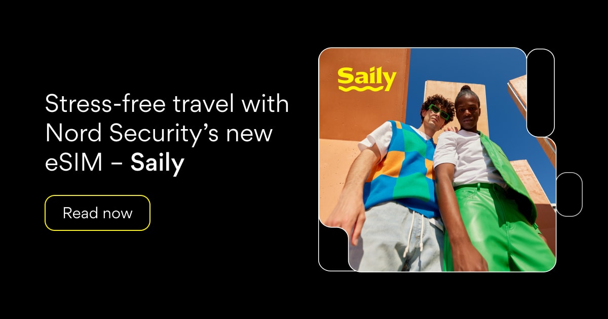 Stress-free travel with Nord Security’s new eSIM – Saily - Nord Security
