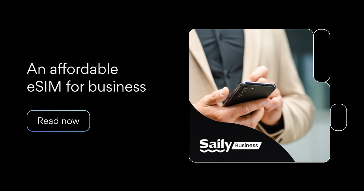 Saily Business: the new eSIM for global professionals - Nord Security