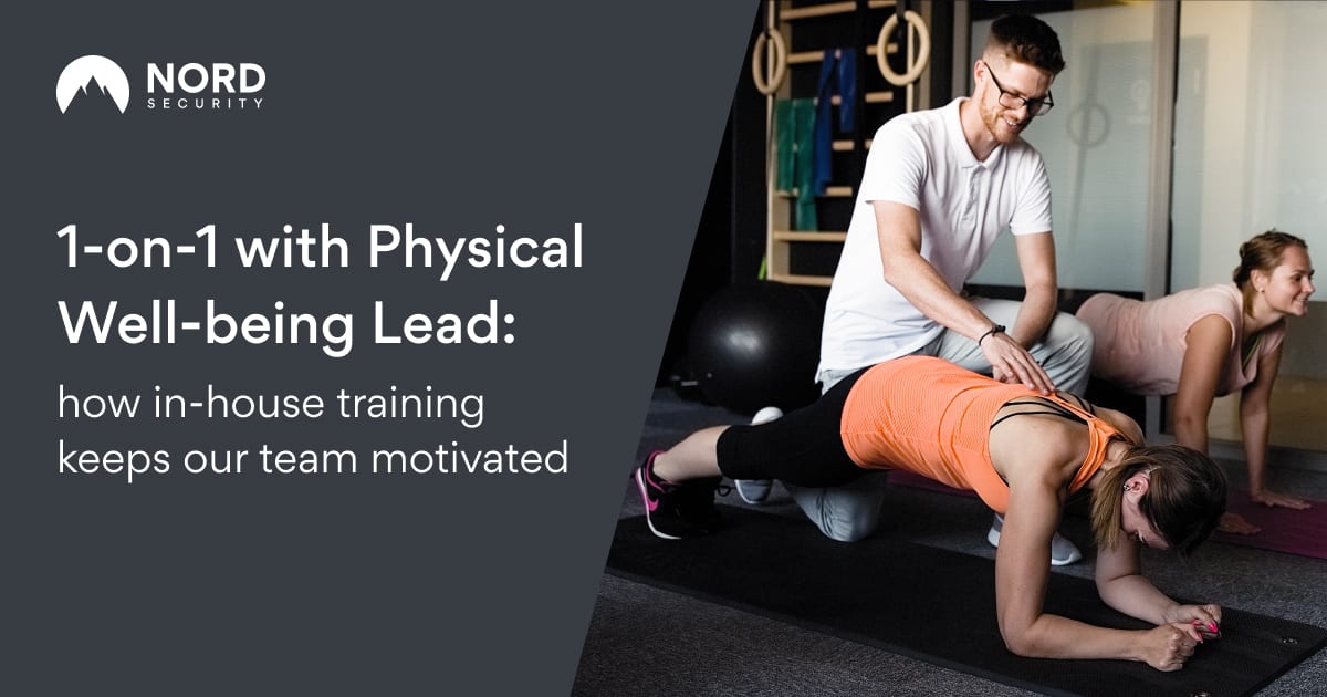 How in-house training keeps our team motivated - Nord Security