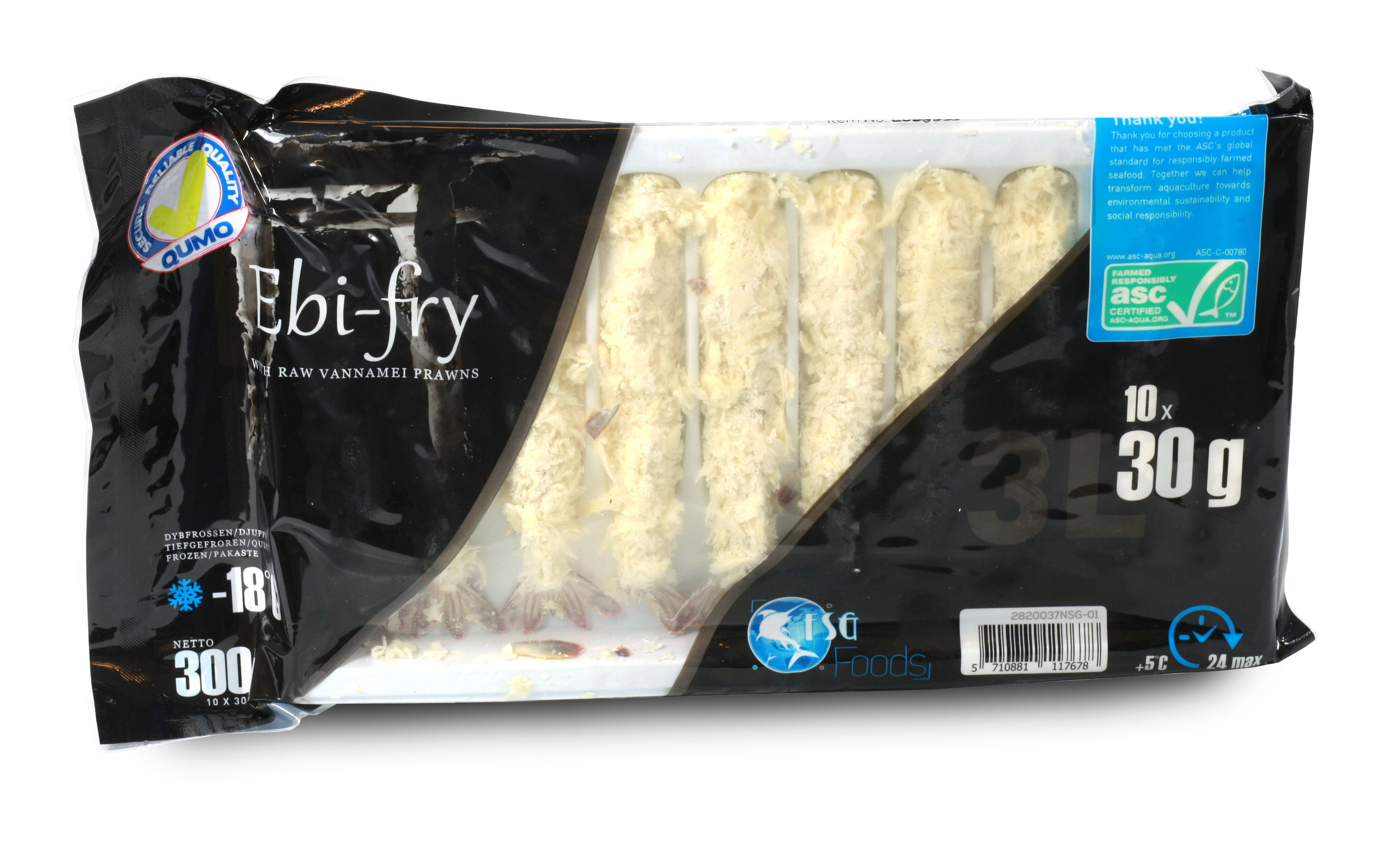 Ebi Fry 3L, 30g ASC - 300g