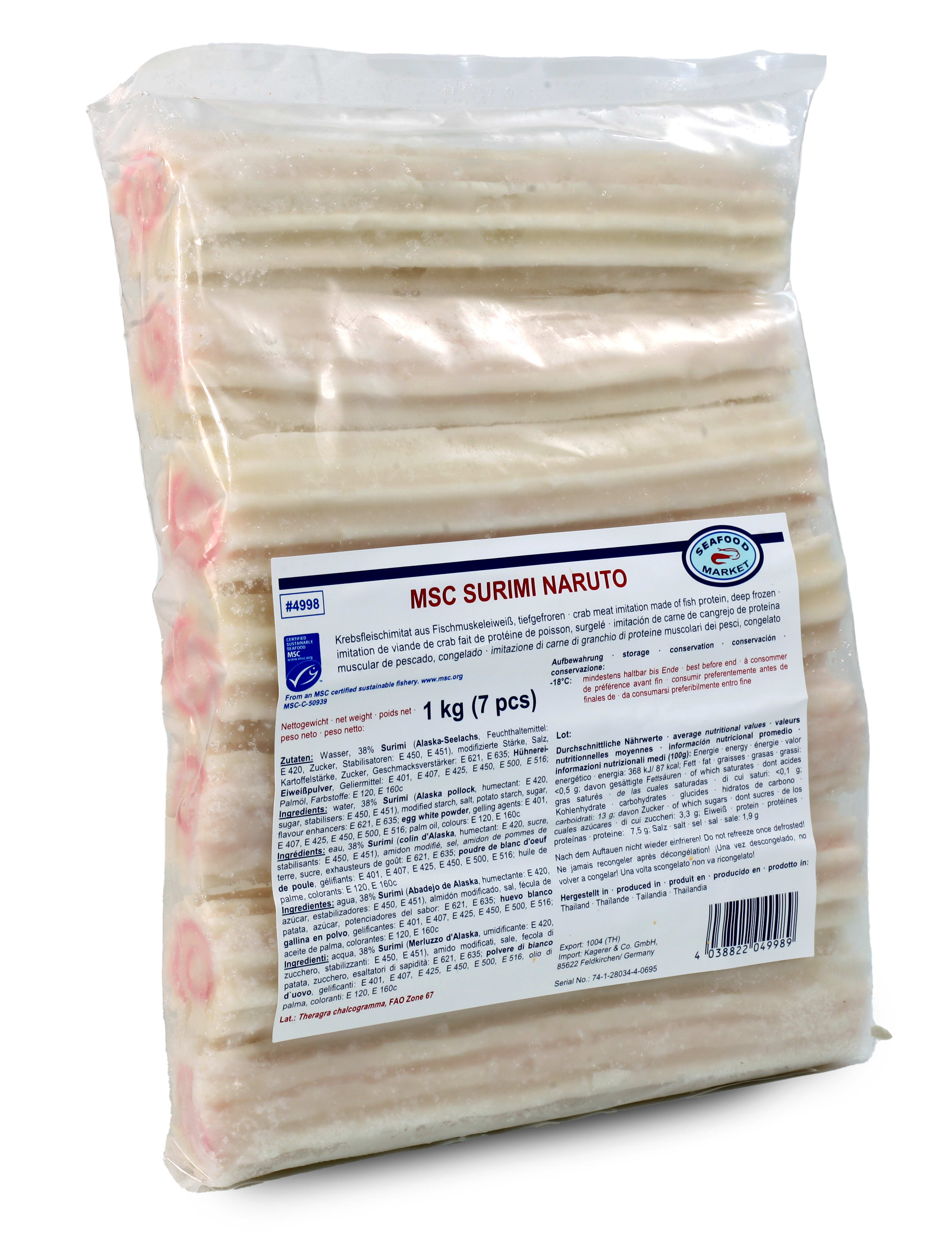 Naruto Maki MSC, 1 kg (7 pcs)