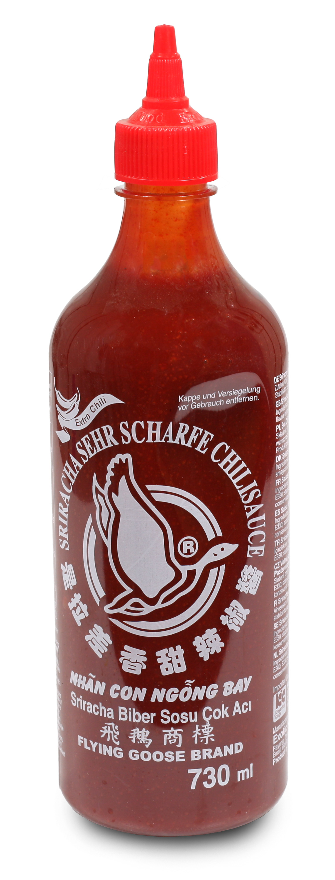 Sriracha, Super Hot, 860gr, "red cap"