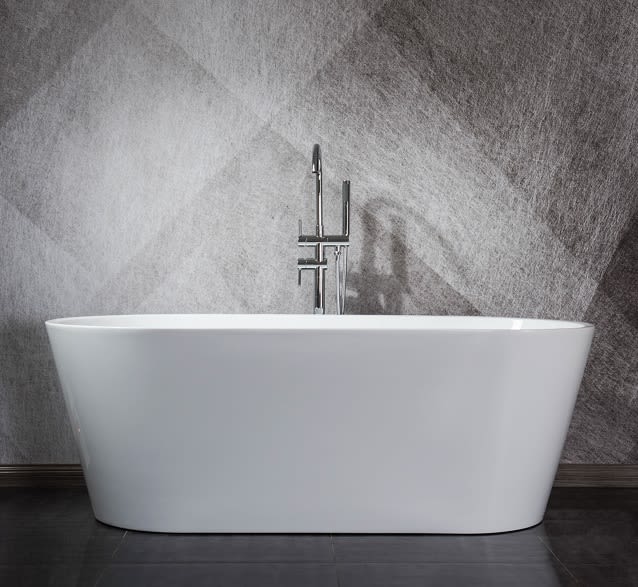 Sardinia Frittstående Badekar 170cm - Norfloor
