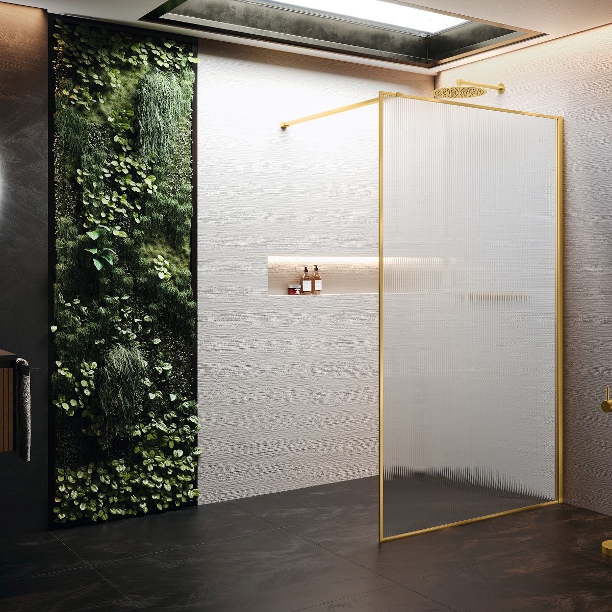 Baderom med riller | Bli inspirert hos Norfloor