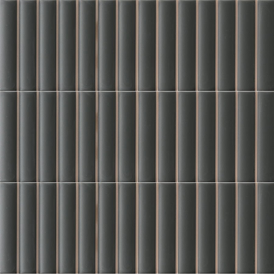 Fluted Graphite 10x30 Fliser - Norfloor