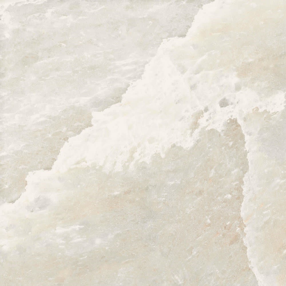 Rock Salt White Gold 6mm Matt Flis