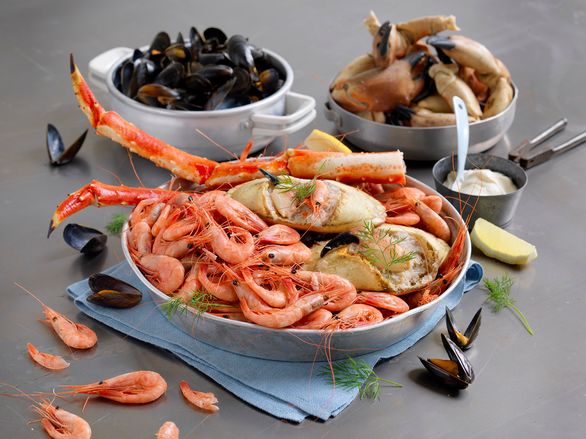 Oppskrifter Skalldyr Kongekrabbe | Meny.no