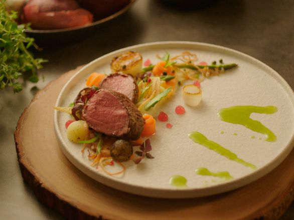 Helstekt svinekam | Oppskrift | Meny.no