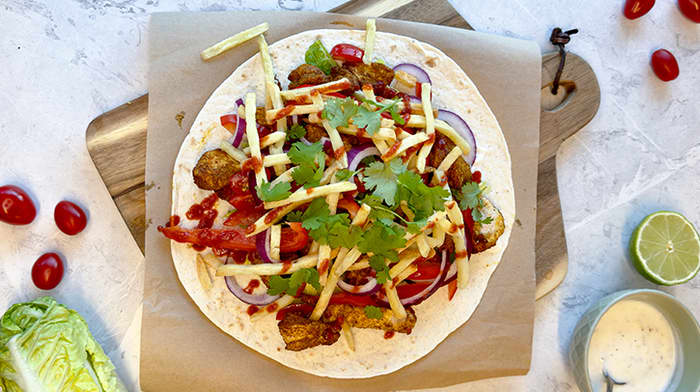 Hverdagskebab med fries og kylling | SPAR