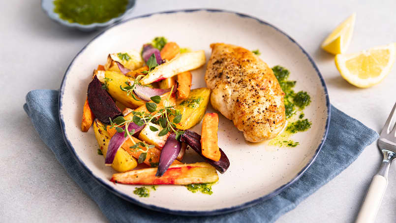 Kyllingfilet med rotgrønnsaker | Joker