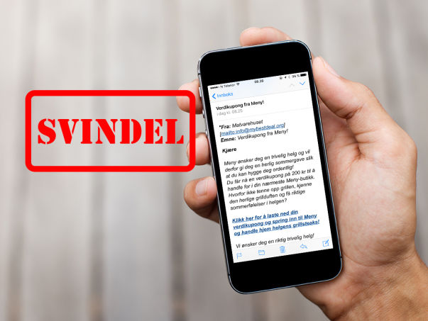 Vær oppmerksom på e-post svindel | Meny.no Vær oppmerksom på e-post svindel | Meny.no
