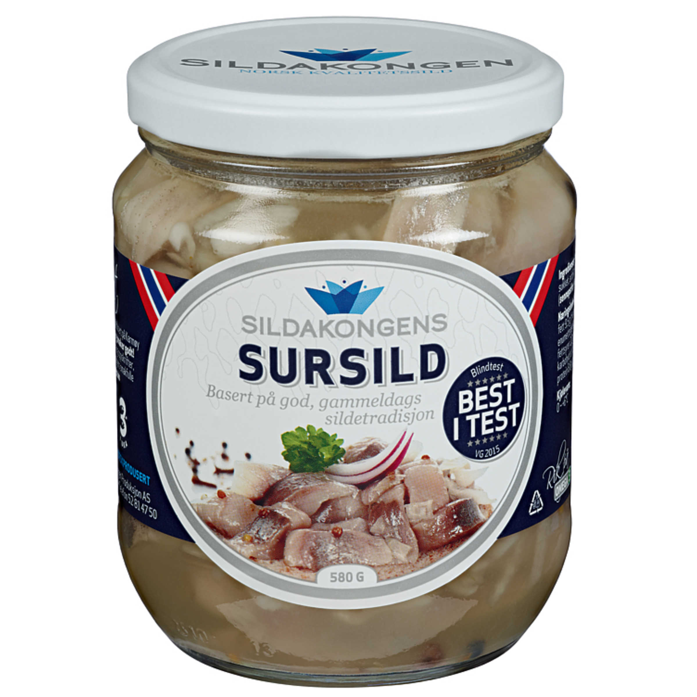 Sursild - 600g Sildakongen | Meny.no