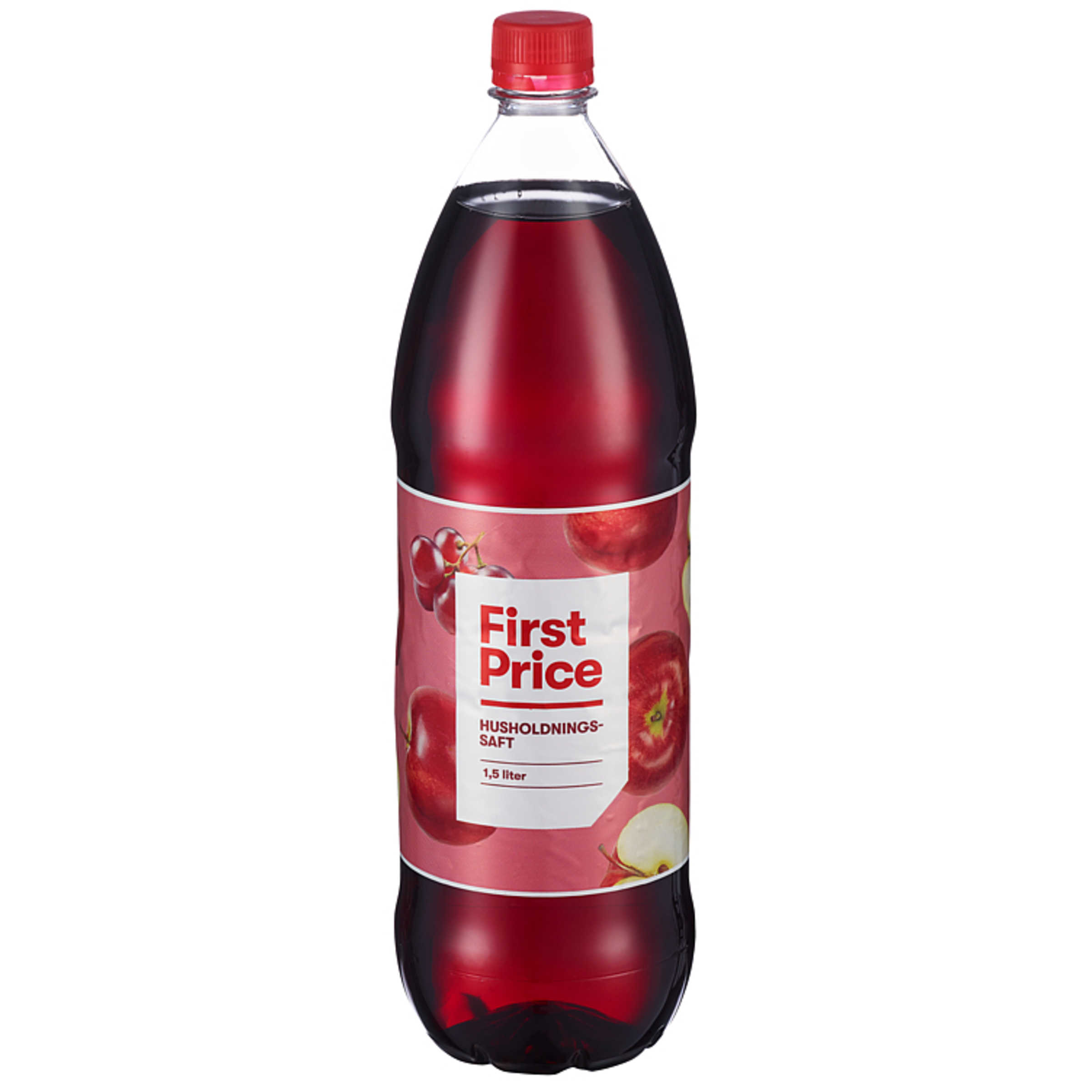 Husholdningssaft - 1,5l Sukkerredusert First Price | Meny.no