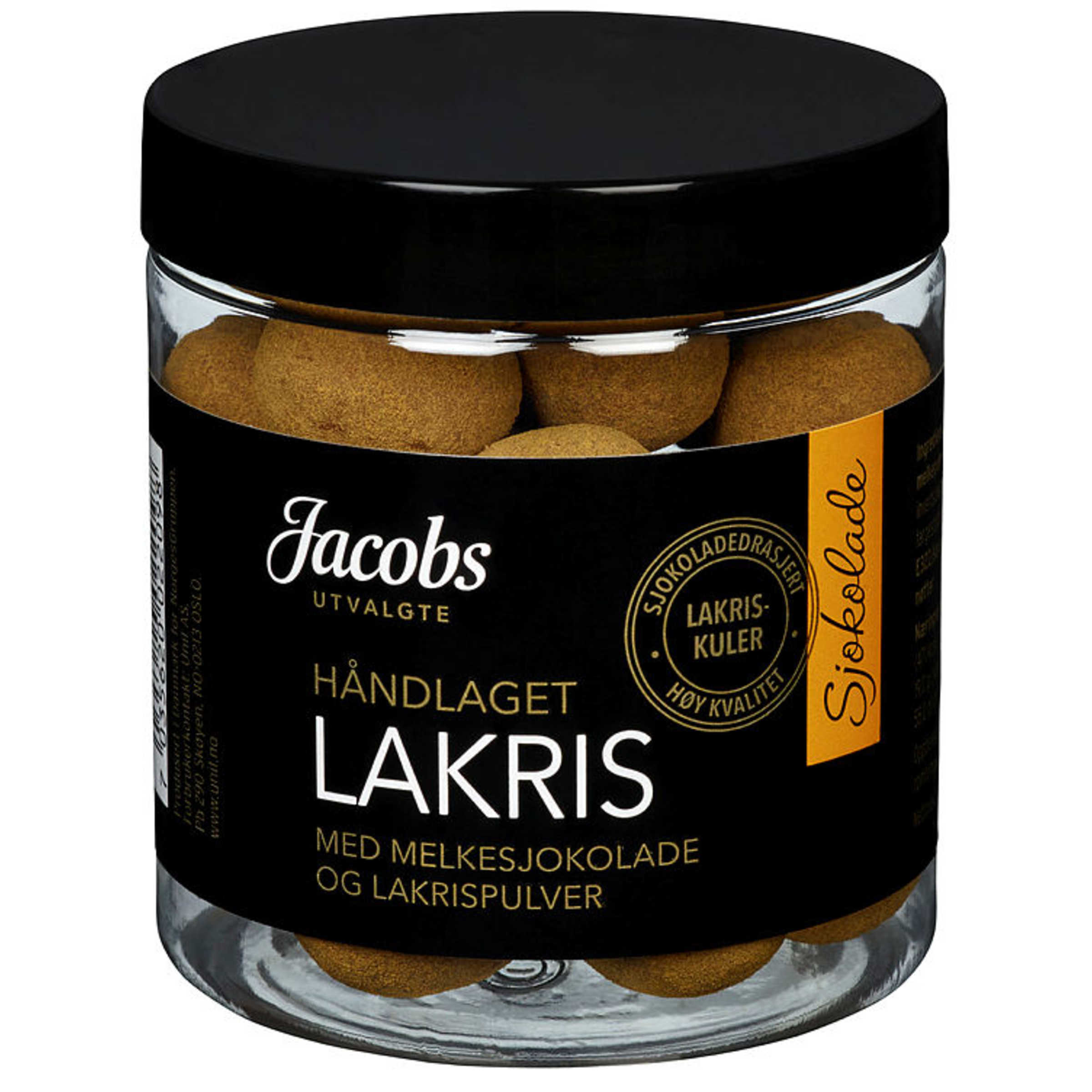 Lakriskuler - m/Melkesjoko/Lakris 150g Jacobs | Meny.no
