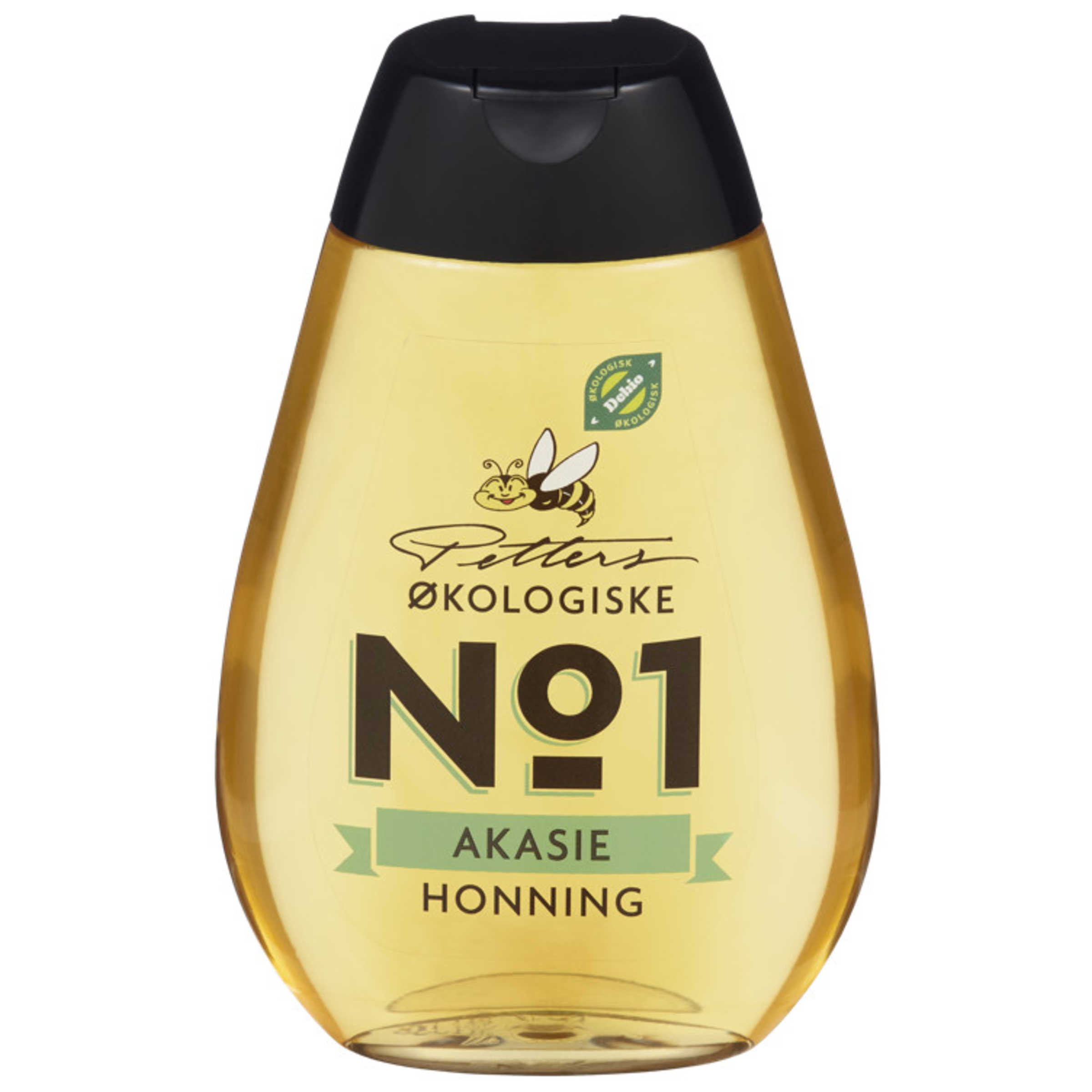 Honning No.1 - Akasie Økologisk 350g Petters | Meny.no