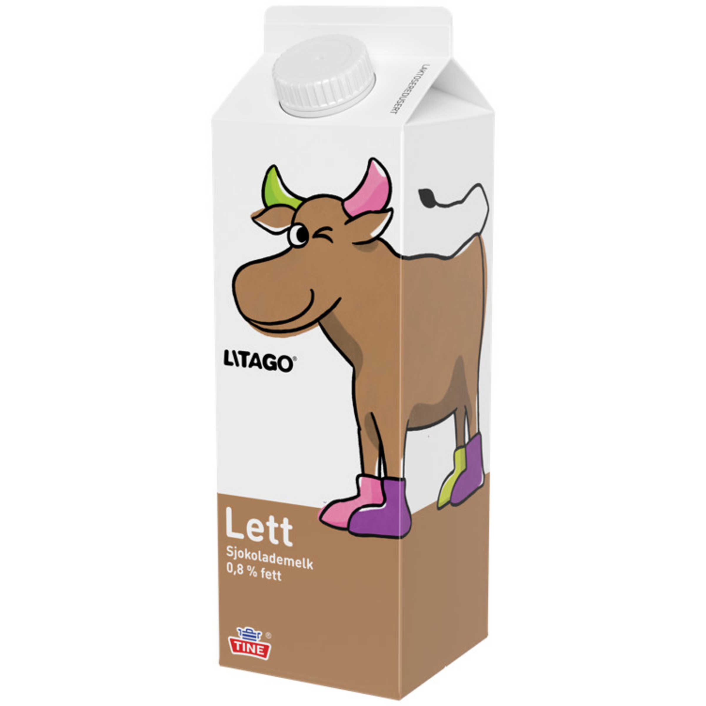 Litago Melk - Sjokolade Lett 0,5l Tine | Meny.no