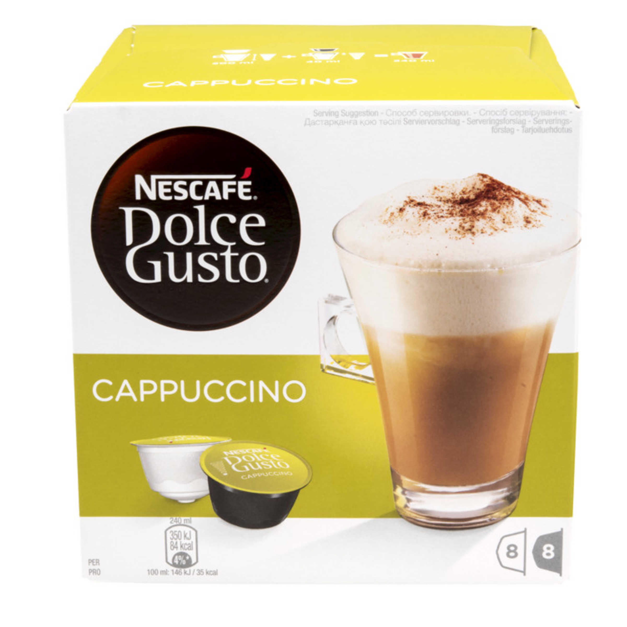 Cappuccino - 8kapsler Dolce Gusto | Meny.no