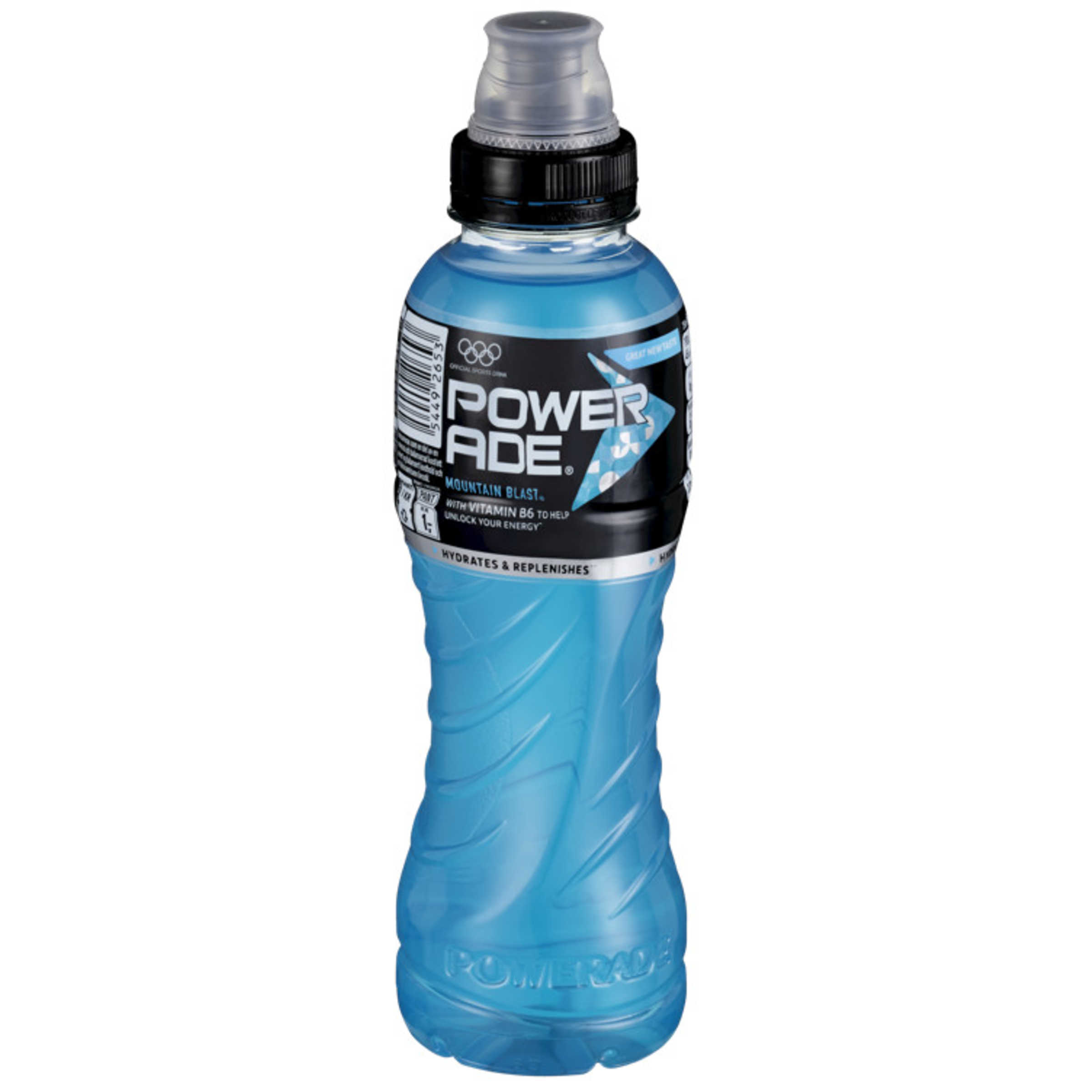 Powerade Sport - Mountain Blast 0,5l flaske | Meny.no