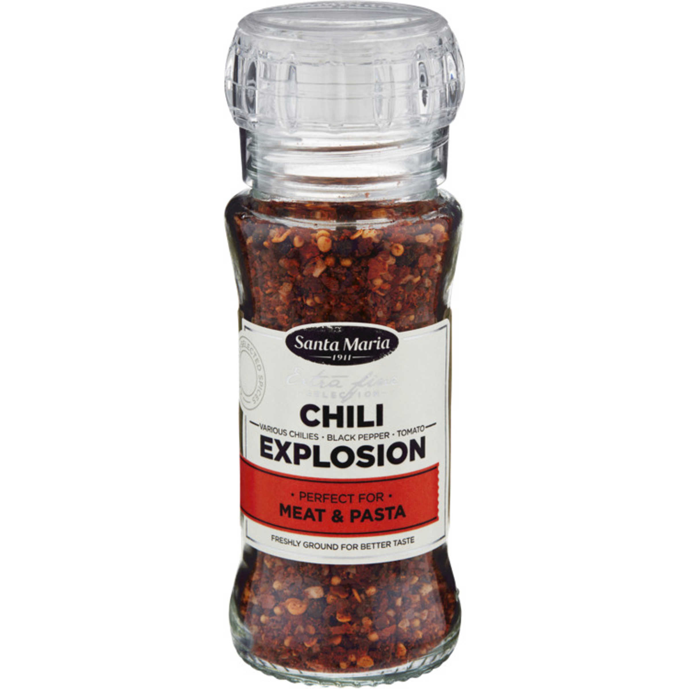 Chili Explosion - m/Kvern 70g St.Maria | Meny.no