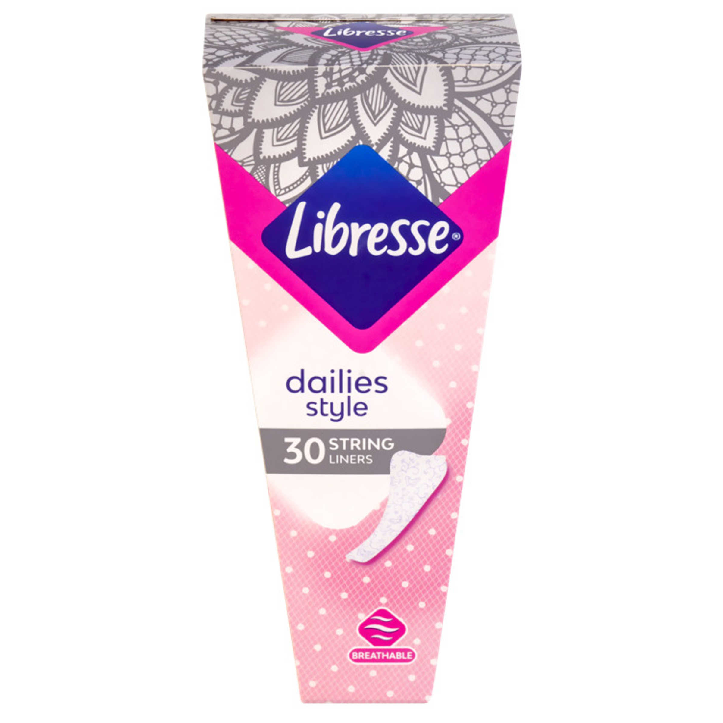 Libresse String - Truseinnlegg 30stk | Meny.no