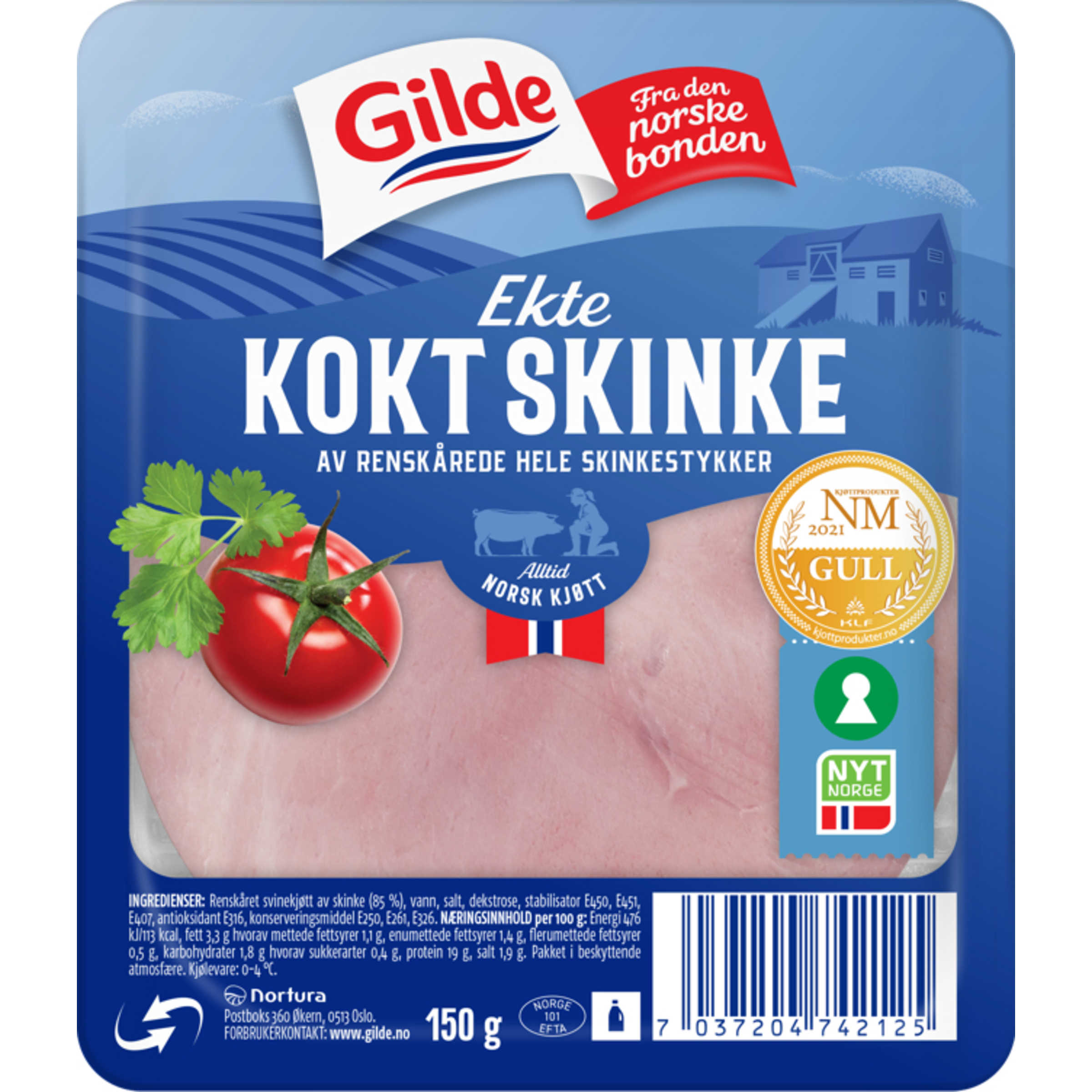 Kokt Skinke - 150g Gilde | Meny.no
